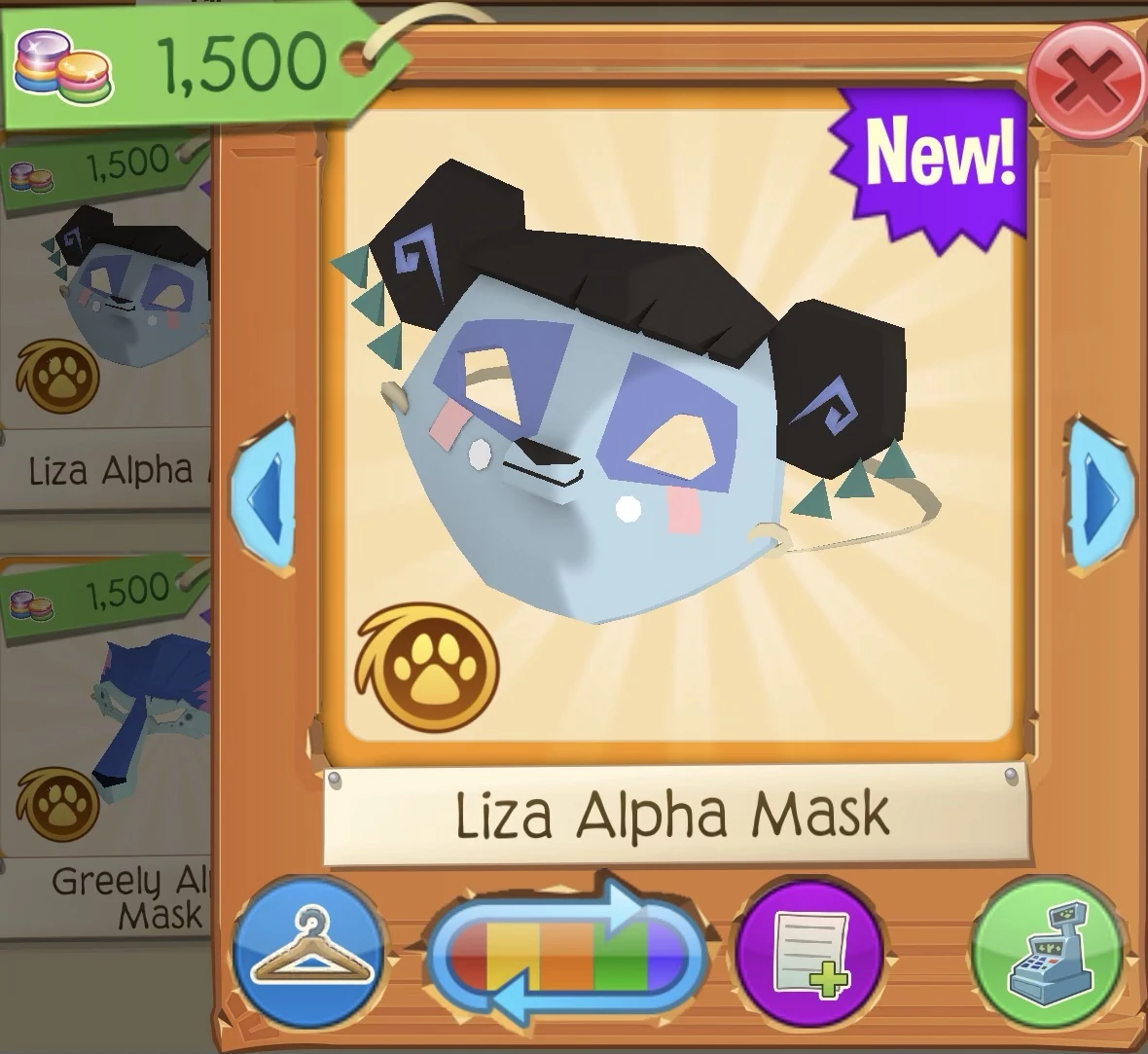 Liza Alpha Mask | Animal Jam Wiki | Fandom