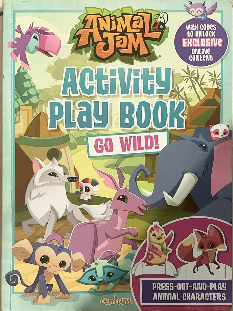 User blog:XKingCat/Animal Jam Activity Play Book Go Wild! | Animal Jam ...