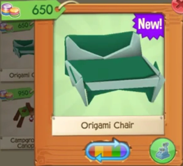 Origami Chair | Animal Jam Wiki | Fandom