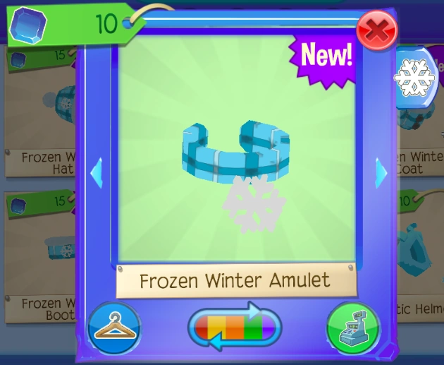 Frozen Winter Amulet | Animal Jam Wiki | Fandom