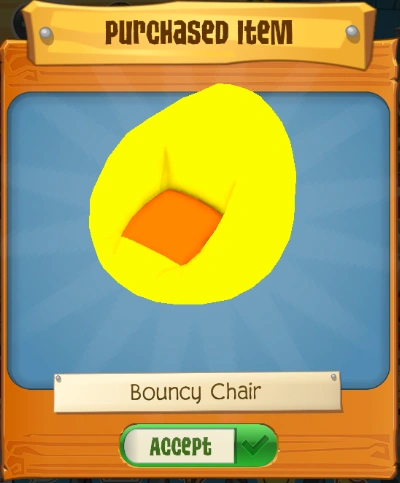 Bouncy Chair | Animal Jam Wiki | Fandom