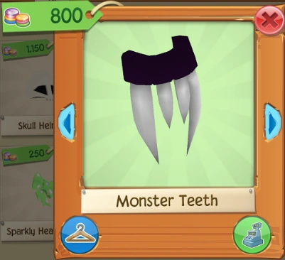 Monster Teeth | Animal Jam Wiki | Fandom
