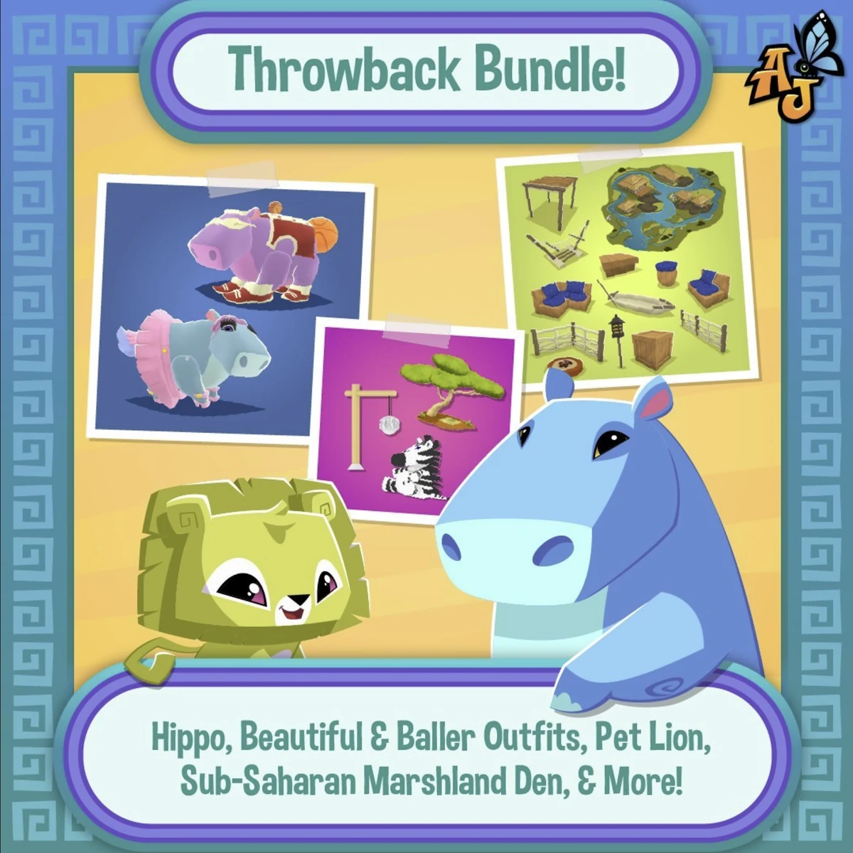 Throwback Bundle (June 2024) | Animal Jam Wiki | Fandom