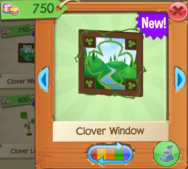 Clover Window | Animal Jam Wiki | Fandom