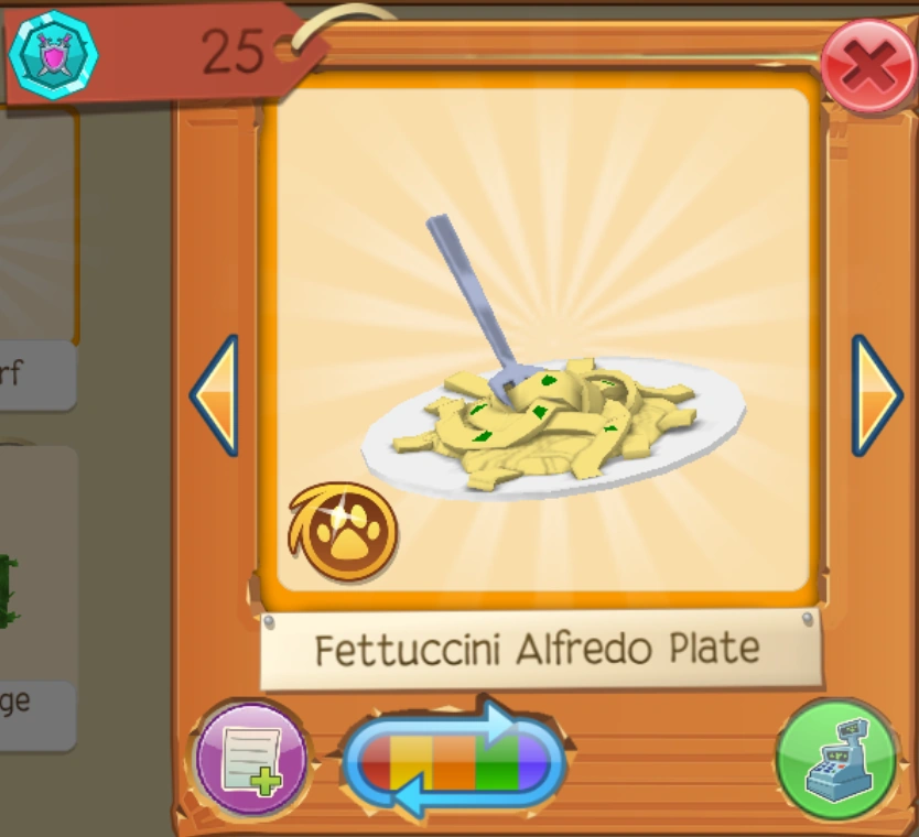 Fettuccini Alfredo Plate | Animal Jam Wiki | Fandom