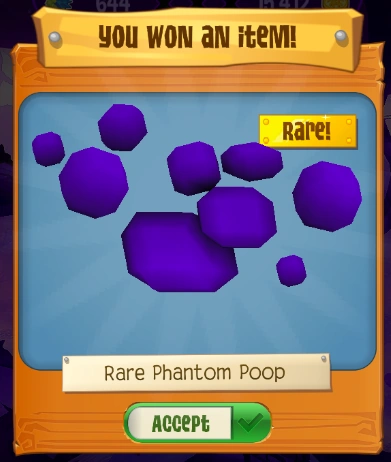 Rare Phantom Poop | Animal Jam Wiki | Fandom