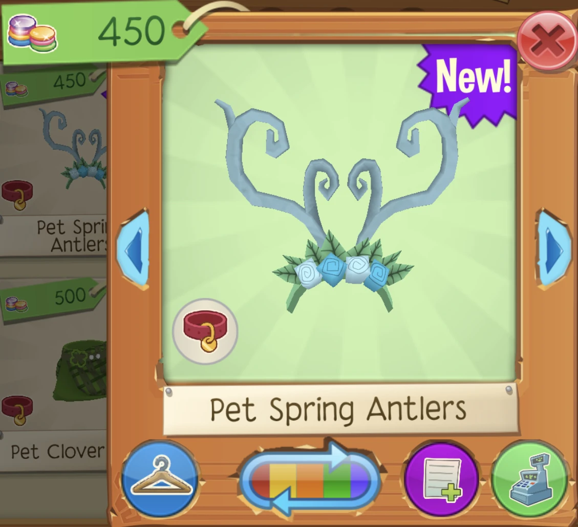 Pet Spring Antlers | Animal Jam Wiki | Fandom