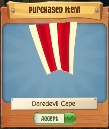 Daredevil Cape | Animal Jam Wiki | Fandom