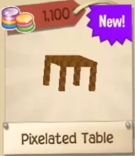 Pixelated Table | Animal Jam Wiki | Fandom