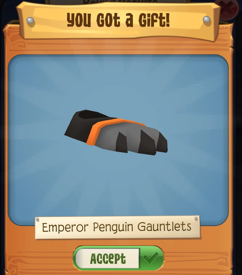 Emperor Penguin Gauntlets | Animal Jam Wiki | Fandom