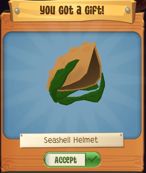 Seashell Helmet | Animal Jam Wiki | Fandom