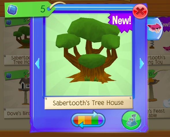 Sabertooth's Tree House | Animal Jam Wiki | Fandom