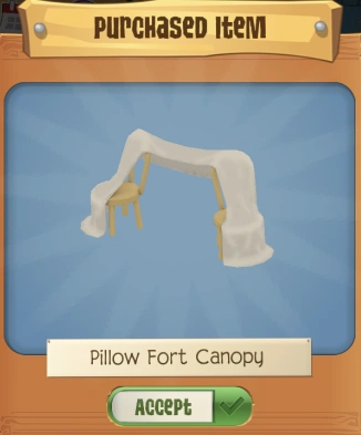 Pillow Fort Canopy | Animal Jam Wiki | Fandom