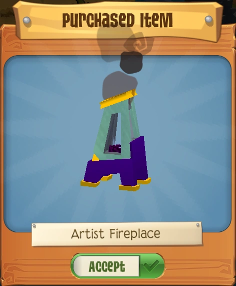 Artist Fireplace | Animal Jam Wiki | Fandom