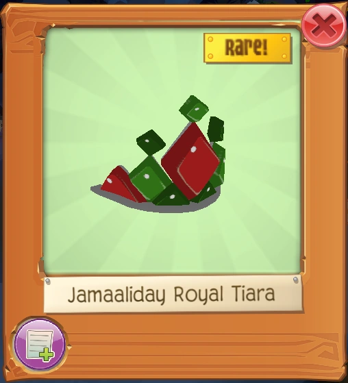 Jamaaliday Royal Tiara | Animal Jam Wiki | Fandom