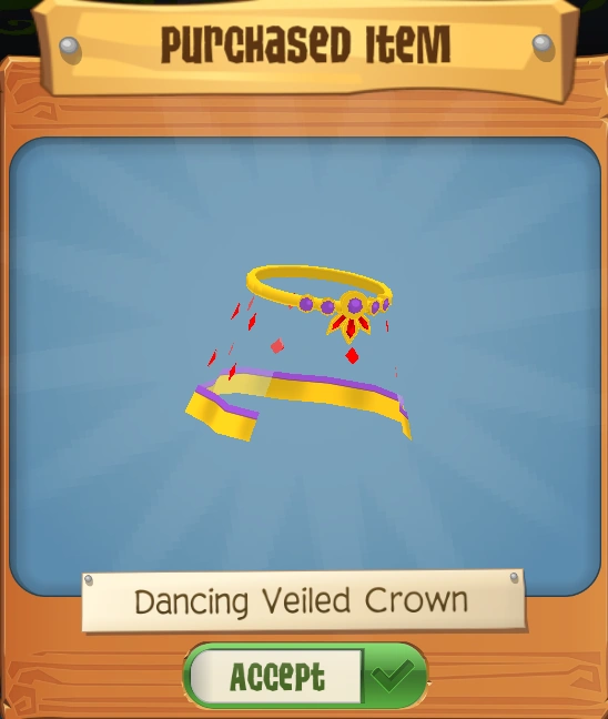 Dancing Veiled Crown | Animal Jam Wiki | Fandom