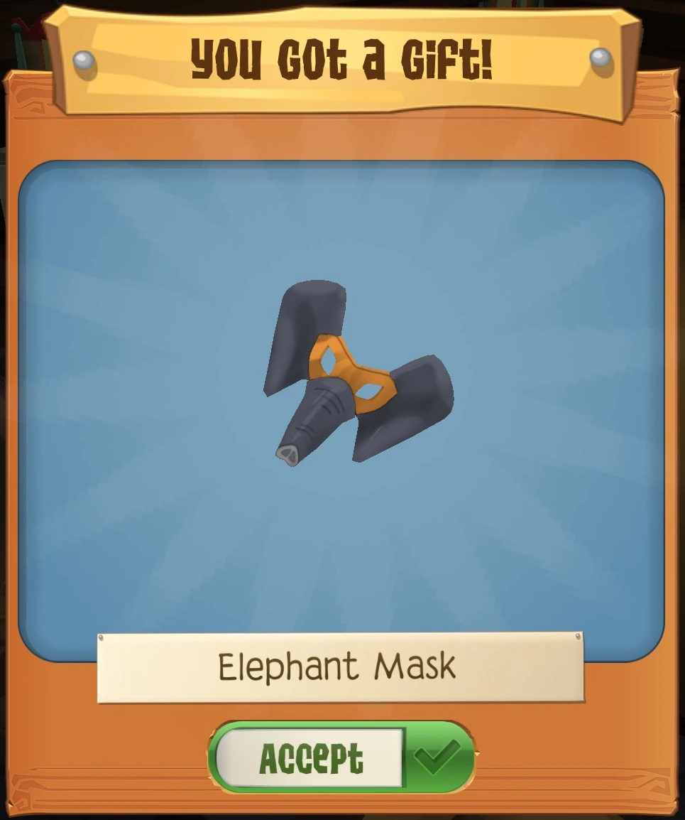 Elephant Mask | Animal Jam Wiki | Fandom
