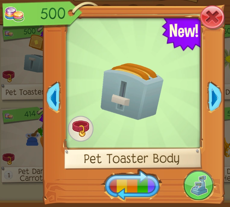 Pet Toaster Body | Animal Jam Wiki | Fandom