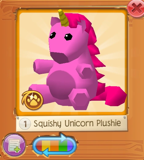 Squishy Unicorn Plushie | Animal Jam Wiki | Fandom