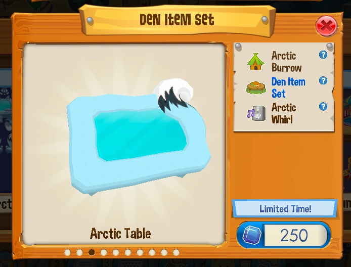 Arctic Table | Animal Jam Wiki | Fandom