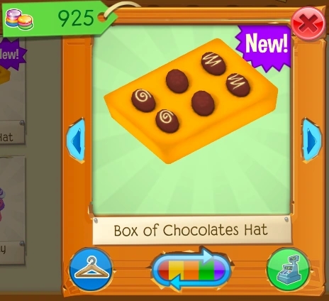 Box of Chocolates Hat | Animal Jam Wiki | Fandom