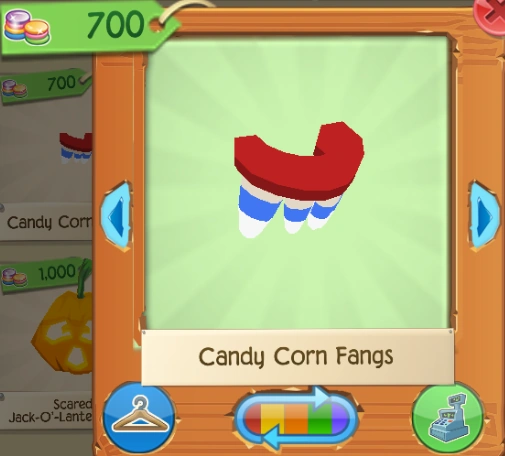 Candy Corn Fangs | Animal Jam Wiki | Fandom