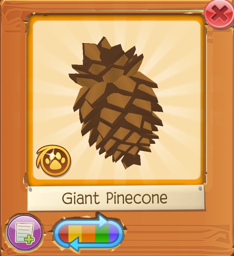 Giant Pinecone | Animal Jam Wiki | Fandom