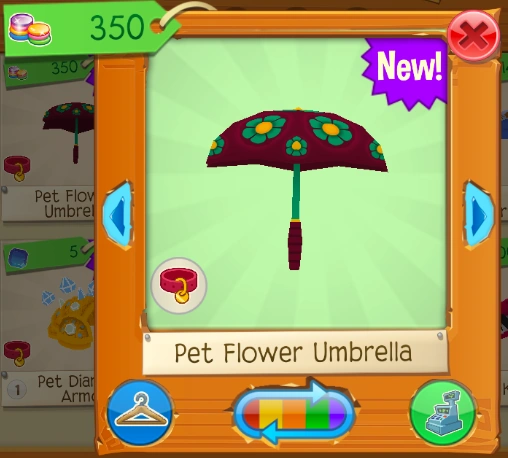 Pet Flower Umbrella | Animal Jam Wiki | Fandom