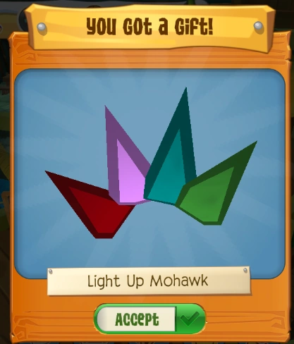 Light Up Mohawk | Animal Jam Wiki | Fandom