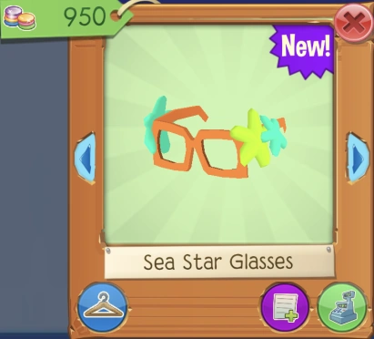 Sea Star Glasses | Animal Jam Wiki | Fandom