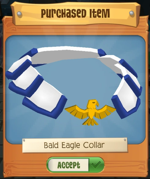 Bald Eagle Collar | Animal Jam Wiki | Fandom