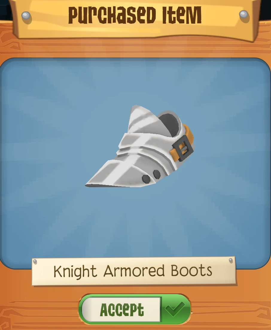 Knight Armored Boots | Animal Jam Wiki | Fandom