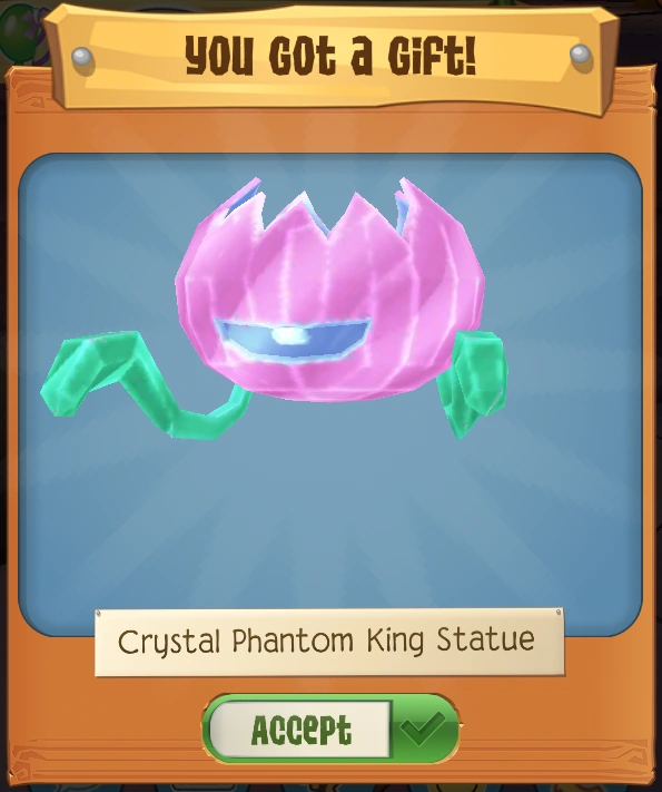 Crystal Phantom King Statue | Animal Jam Wiki | Fandom