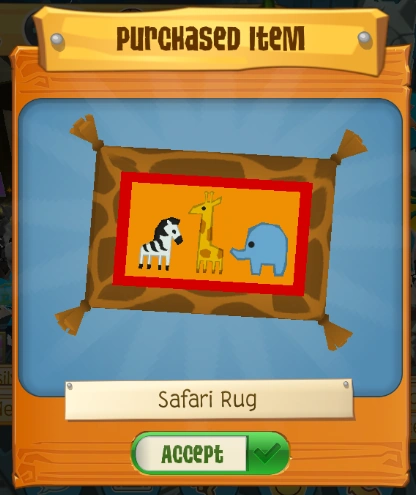 Safari Rug | Animal Jam Wiki | Fandom