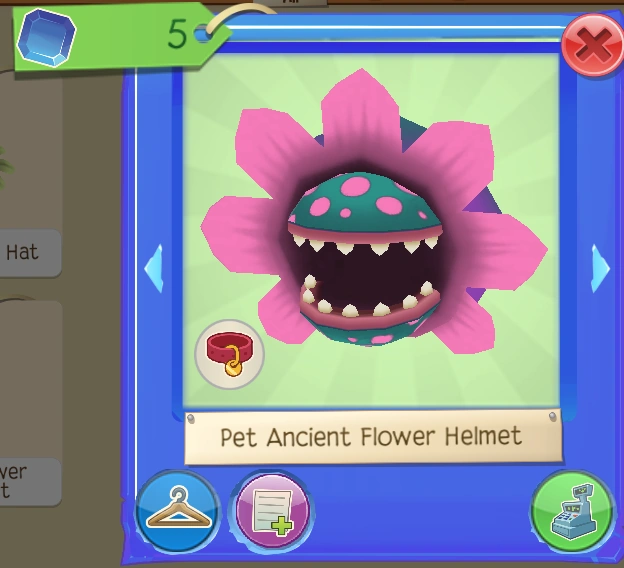 Pet Ancient Flower Helmet | Animal Jam Wiki | Fandom