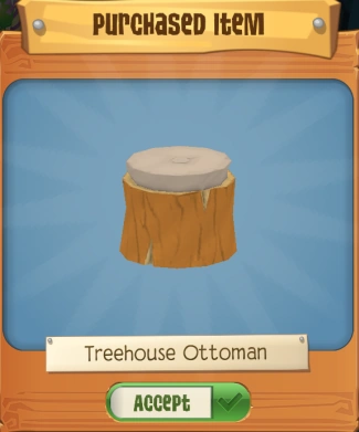 Treehouse Ottoman | Animal Jam Wiki | Fandom