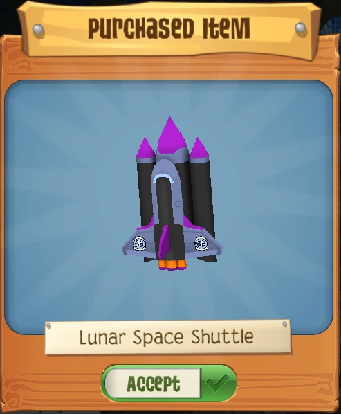 Lunar Space Shuttle | Animal Jam Wiki | Fandom