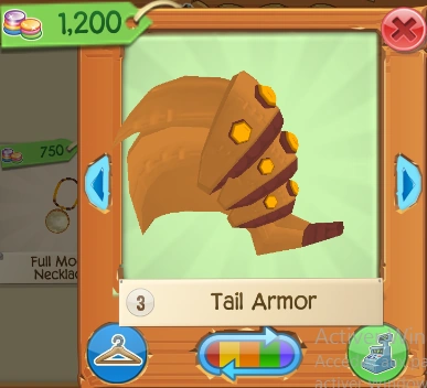 Tail Armor | Animal Jam Wiki | Fandom