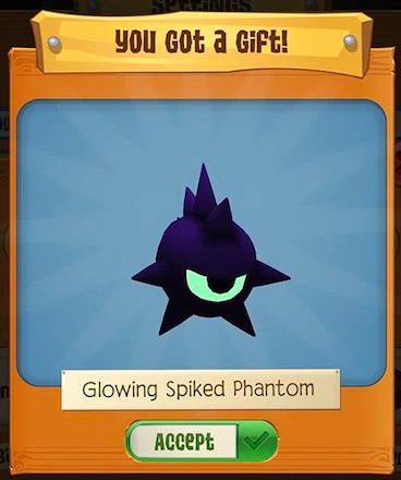 Glowing Spiked Phantom | Animal Jam Wiki | Fandom