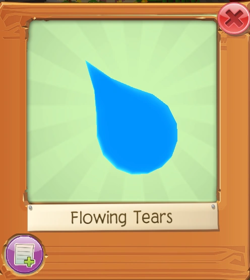 Flowing Tears | Animal Jam Wiki | Fandom