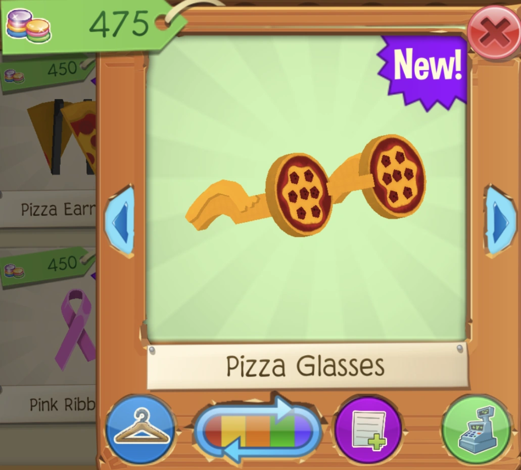 Pizza Glasses | Animal Jam Wiki | Fandom