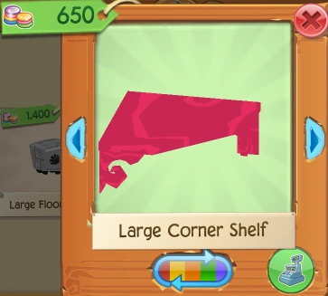 Large Corner Shelf | Animal Jam Wiki | Fandom