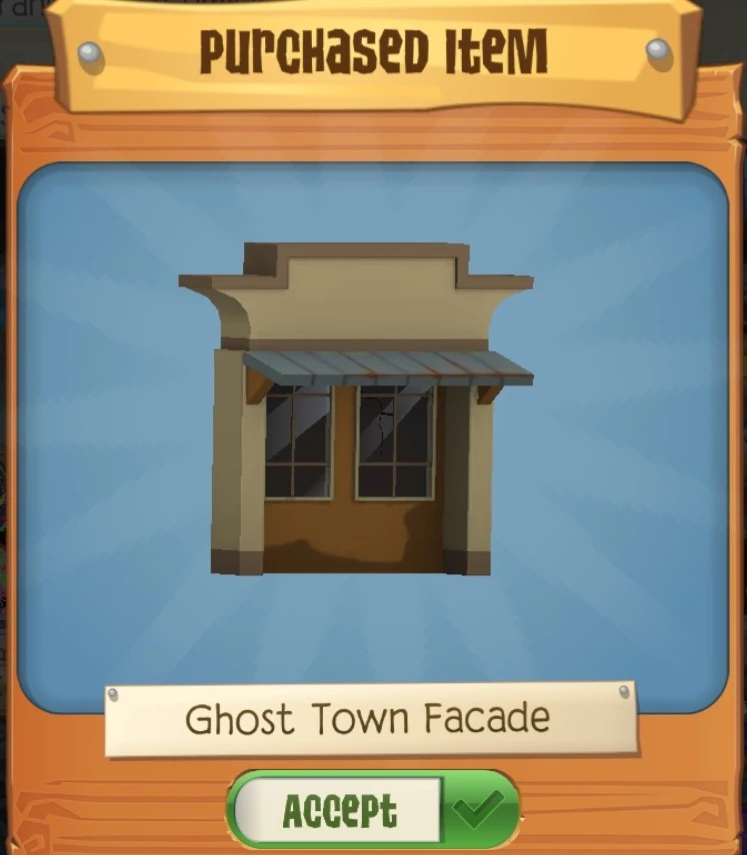 Ghost Town Facade | Animal Jam Wiki | Fandom