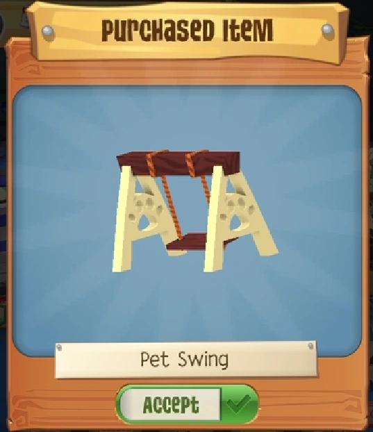 Pet Swing | Animal Jam Wiki | Fandom