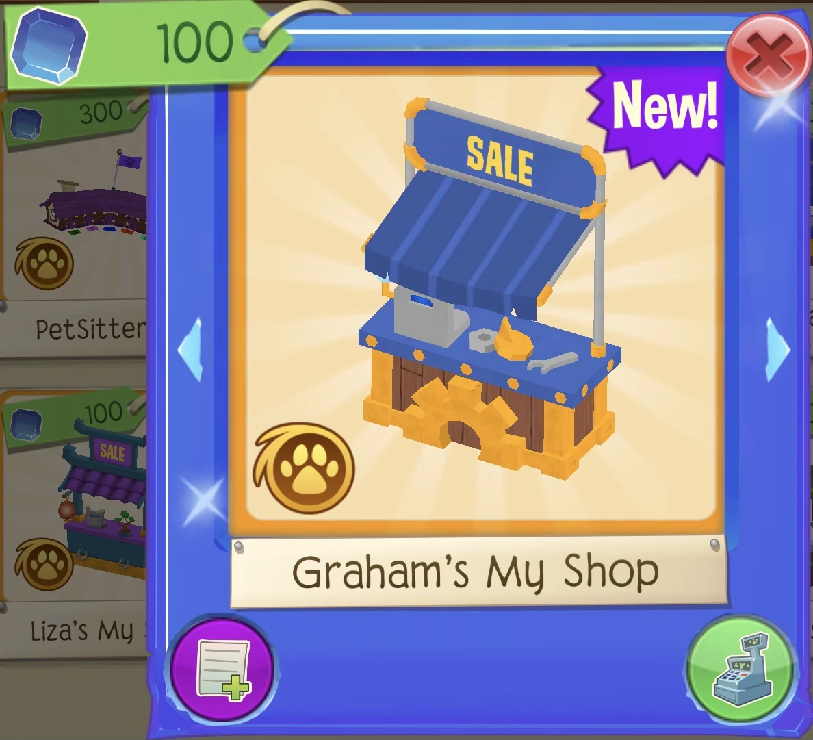 Graham's My Shop | Animal Jam Wiki | Fandom