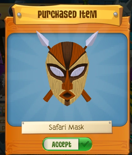 Safari Mask | Animal Jam Wiki | Fandom