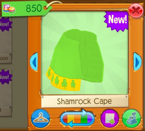 Shamrock Cape | Animal Jam Wiki | Fandom