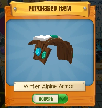 Winter Alpine Armor | Animal Jam Wiki | Fandom