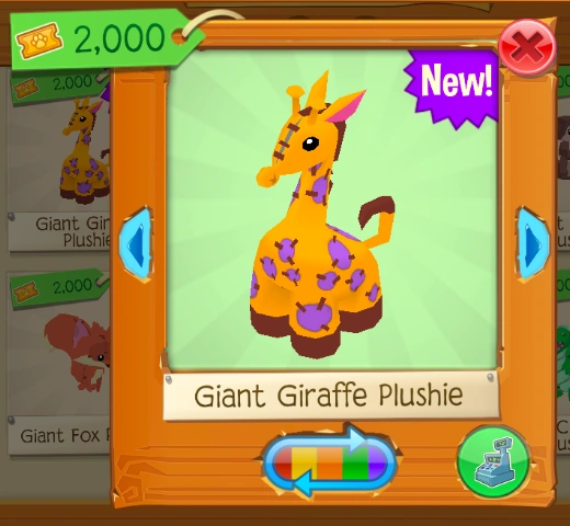 Giant Giraffe Plushie | Animal Jam Wiki | Fandom
