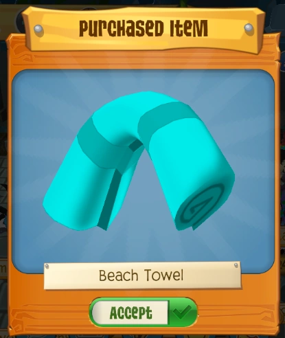 Beach Towel | Animal Jam Wiki | Fandom